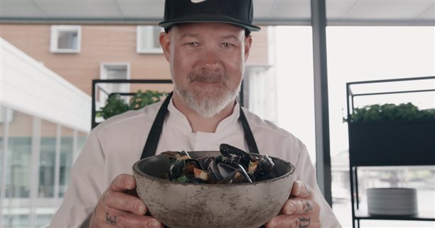 Blåskjellsuppe med øl - Matriket Midt